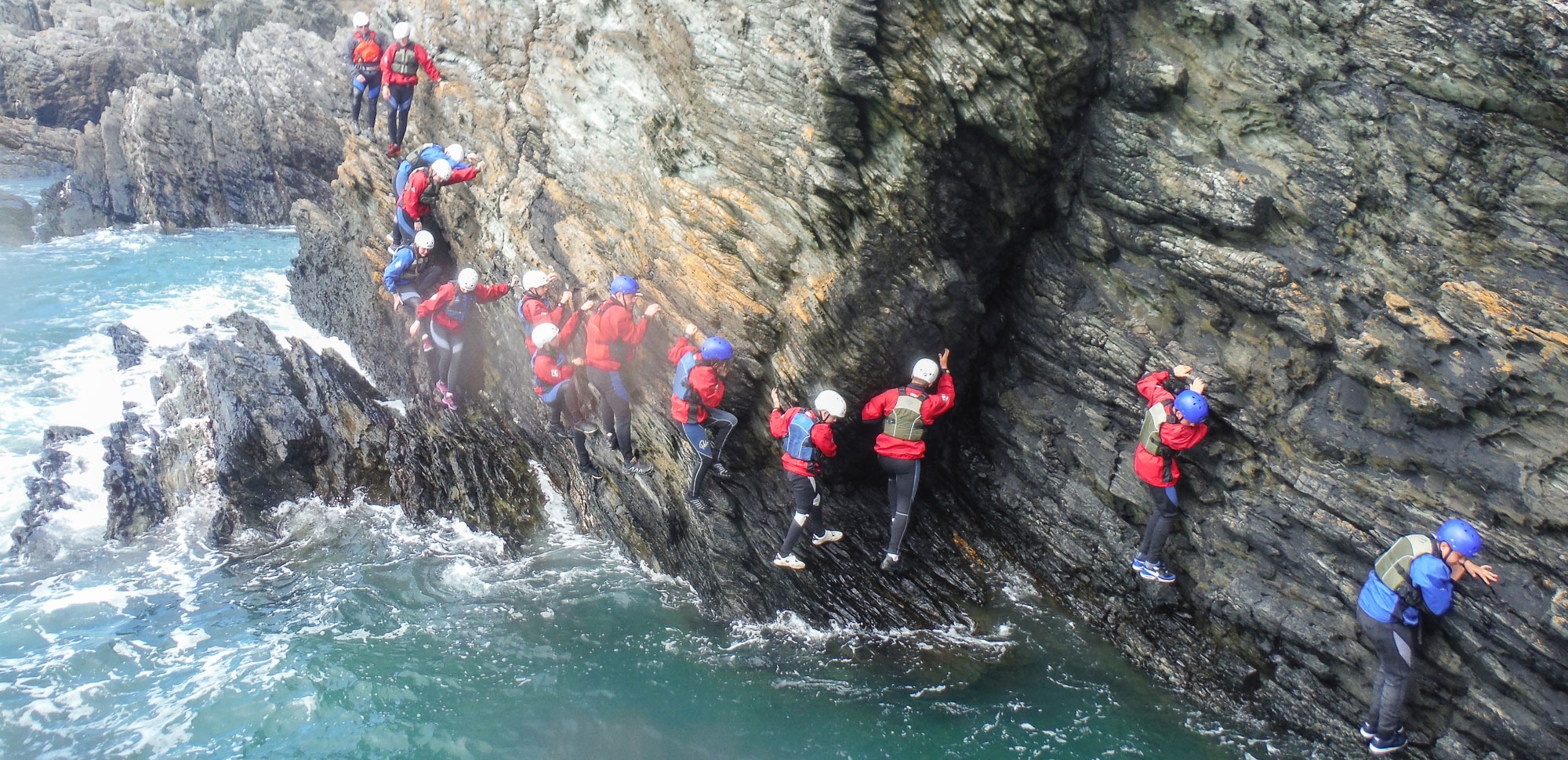 Coasteering Anglesey, Wales, Snowdonia - Gradient Adventure